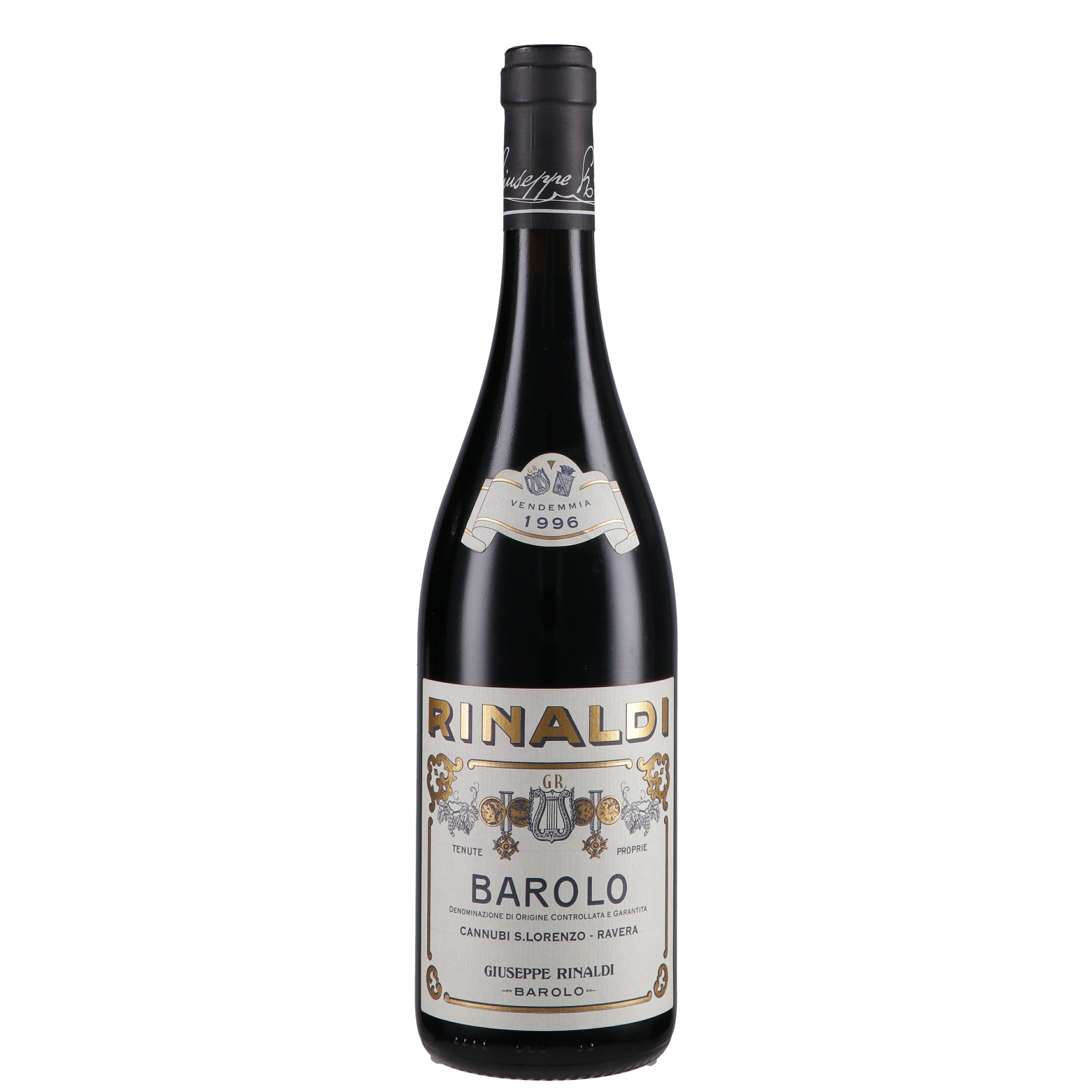 Barolo DOCG "Cannubi S.Lorenzo - Ravera" 1996 - Giuseppe Rinaldi