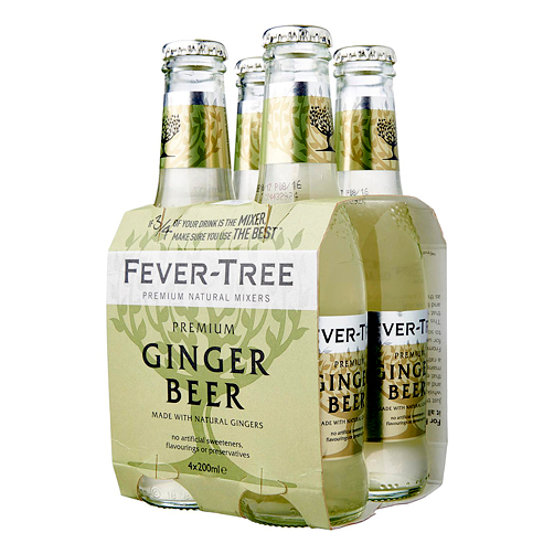 Soft Drink "Ginger Beer" - Fever-Tree (4X200ml)